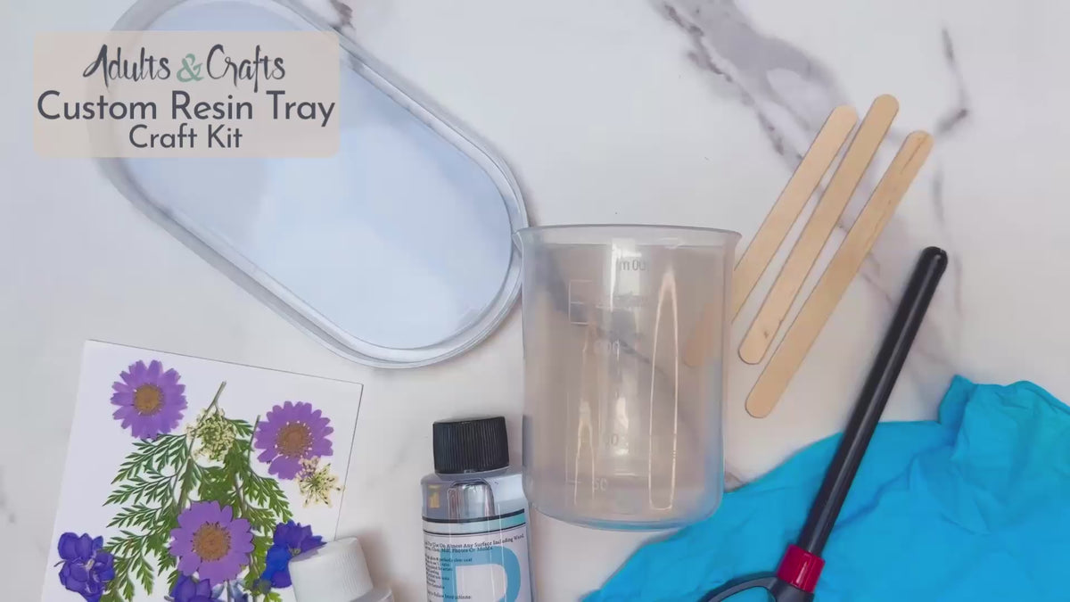Customizable Resin Tray Kit