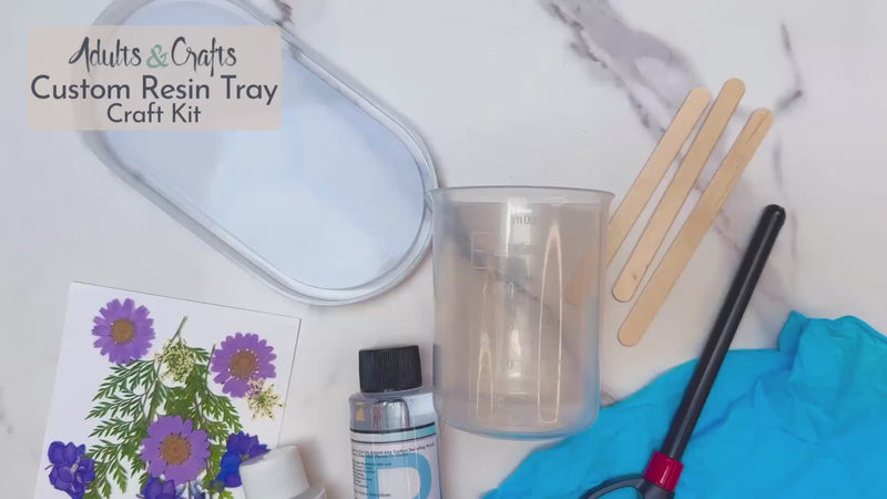 Customizable Resin Tray Kit