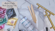 Resin Serving Tray Kit